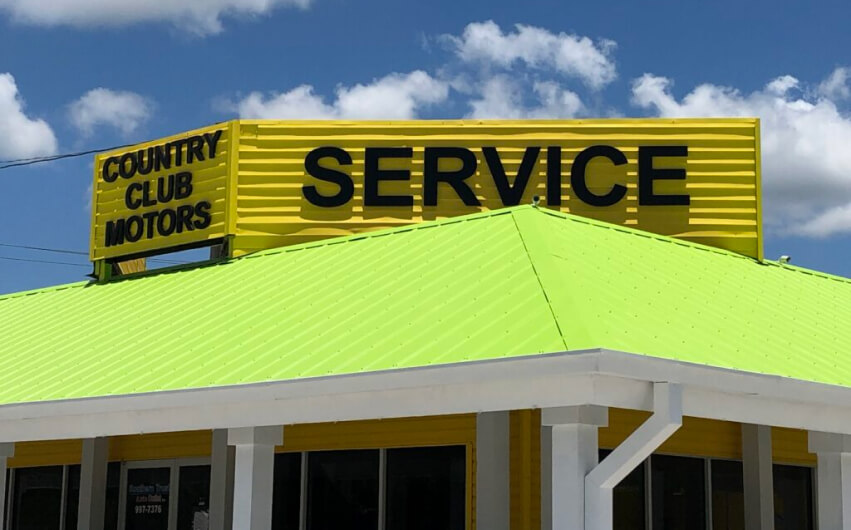 Indoor Push Through Signs, Push Through Acrylic Signs and Letters