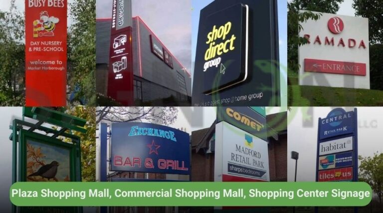 Top Design Trends for Plaza Signs in 2025 | Sign-On LLC